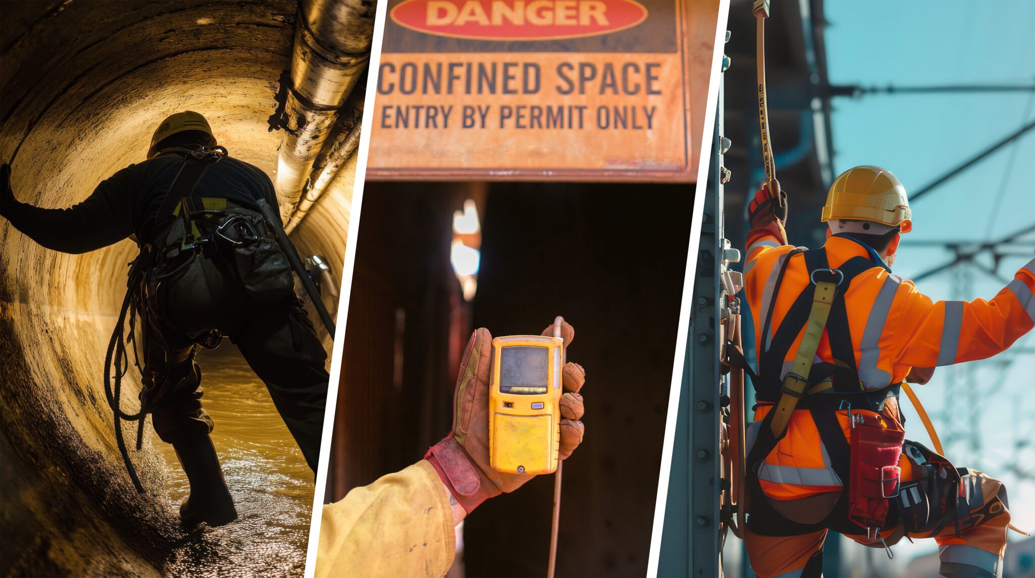 Working at Heights and Confined Spaces and Gas Testing Course